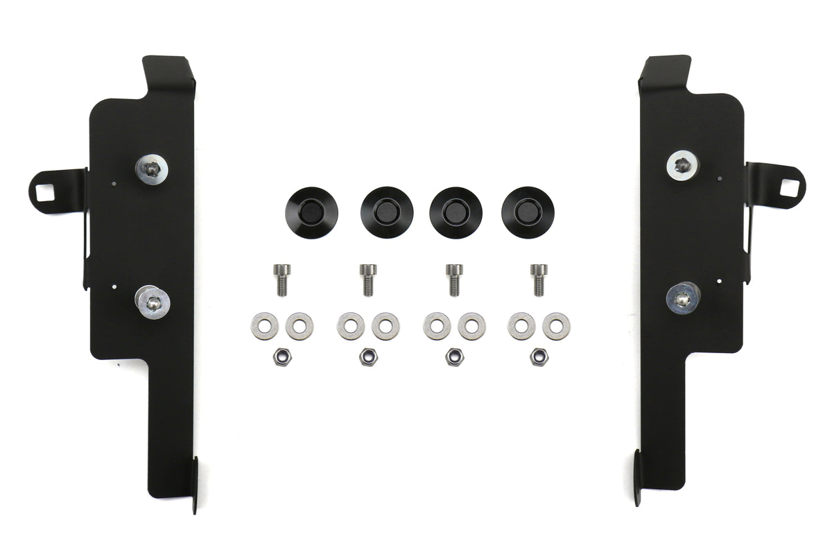 Move Over Racing Black Quick Release Bumper Kit - Subaru WRX 2011-2014 ...