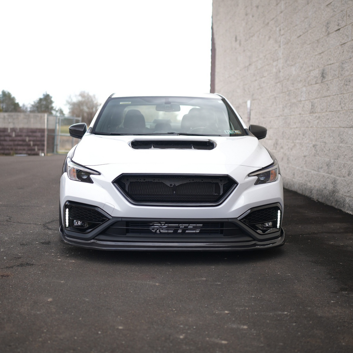 JDMuscle A1 Style Carbon Fiber Hood Scoop - Subaru WRX 2022-2025 ...