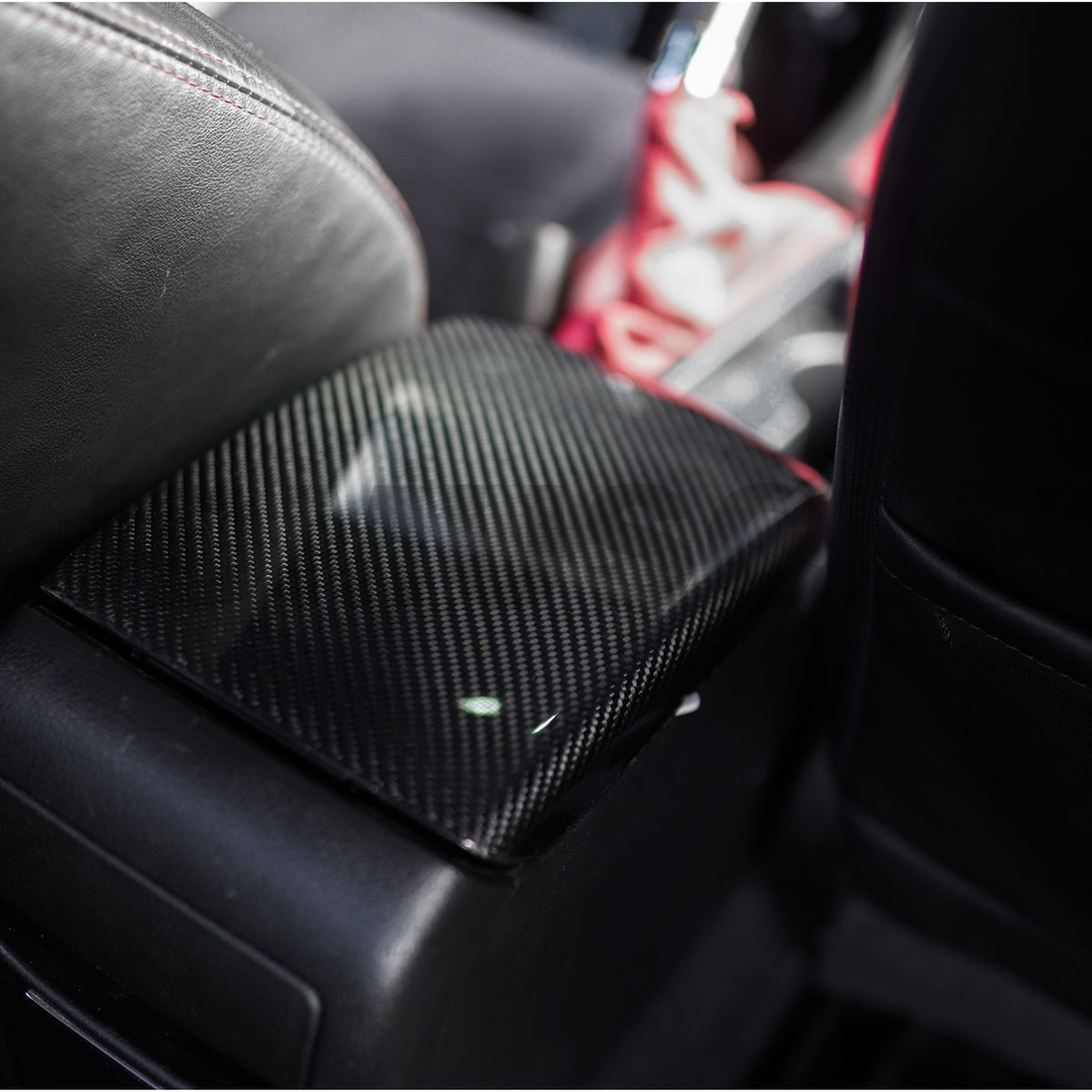 JDMuscle Carbon Fiber Arm Rest Full Replacement - Subaru WRX / STi 201 ...