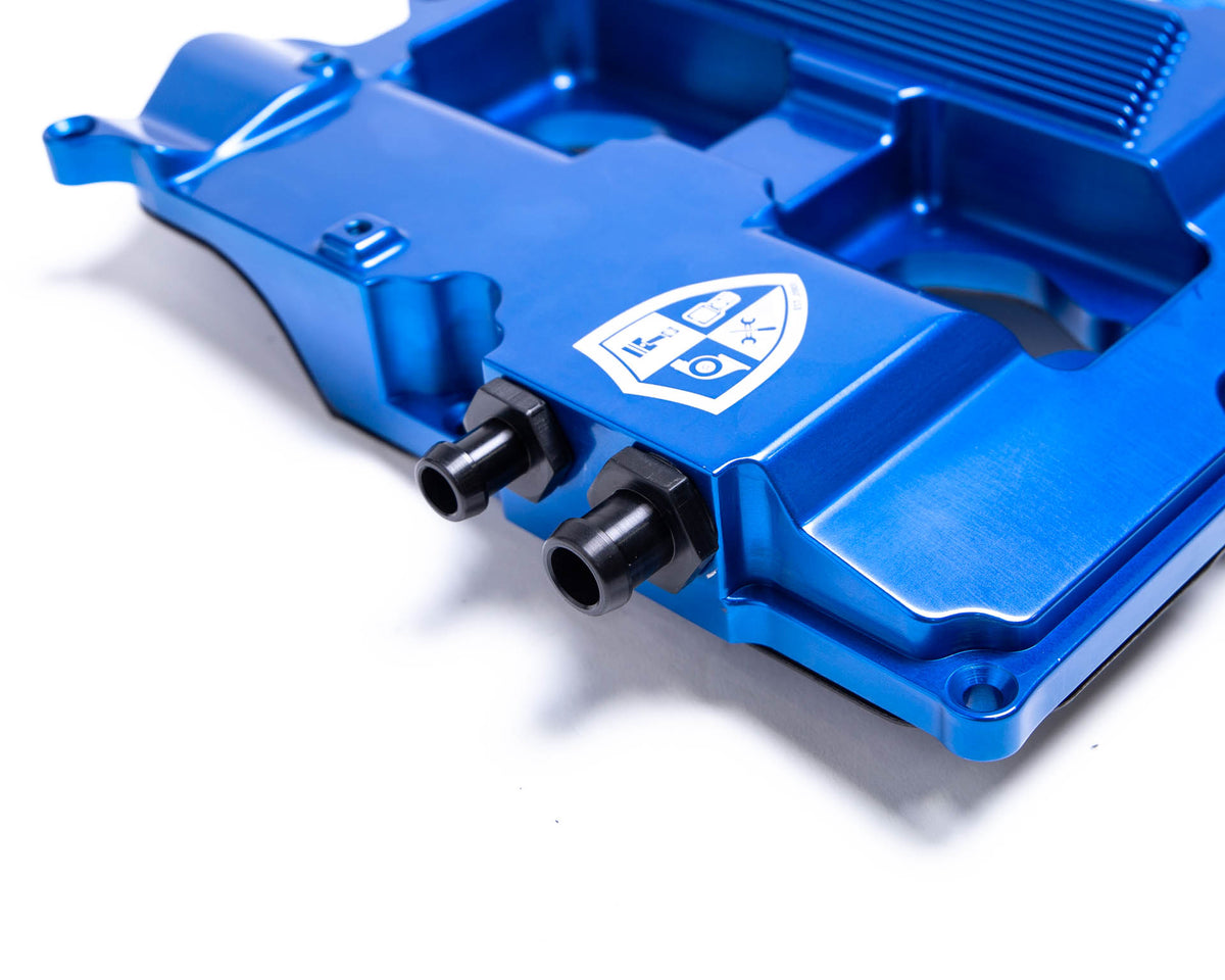 NMS EJ25 Billet Valve Cover Kit w/ Integrated Air Oil Separator (AOS ...